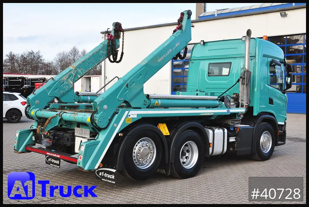 Scania - G410 Meiller AK 16 Funk Lenkachse, TÜV 11-2026