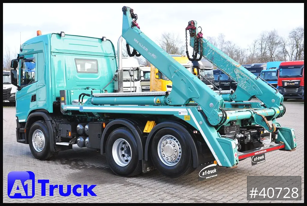 Scania - G410 Meiller AK 16 Funk Lenkachse, TÜV 11-2026